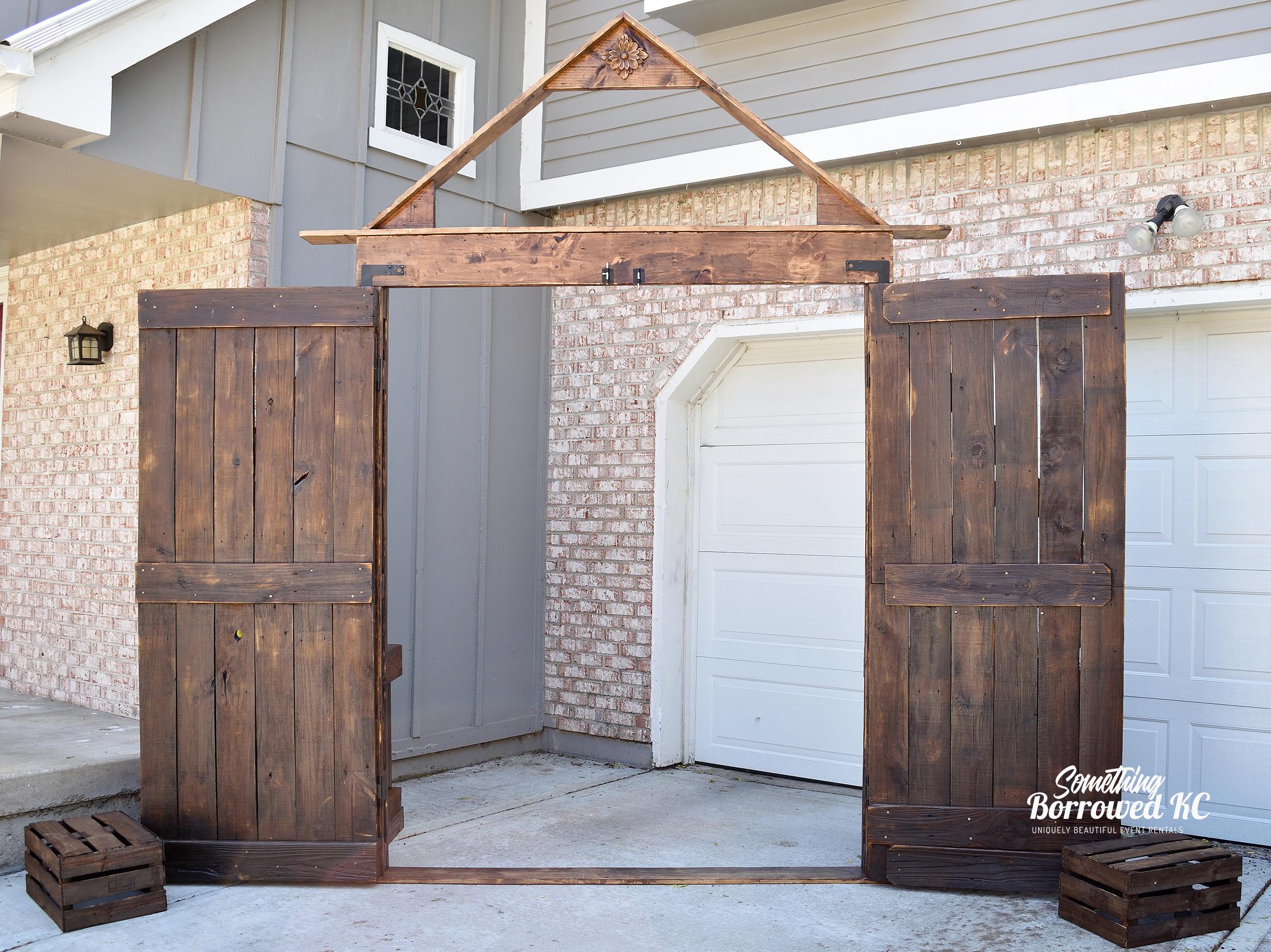 Barn Door Backdrop