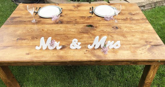 Sweetheart Table -$25 | Something Borrowed KC