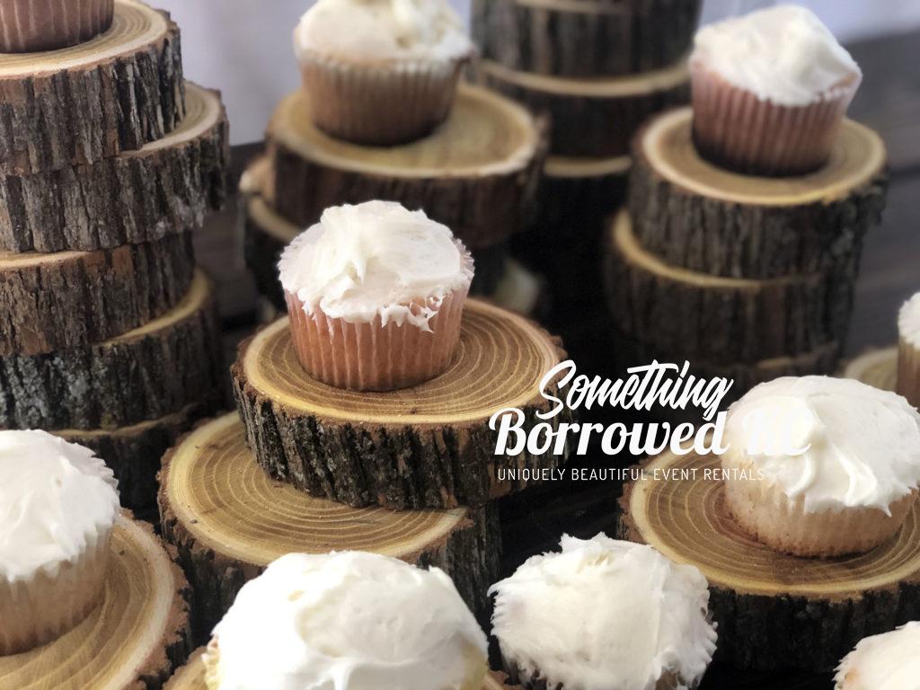 Coaster Size Rustic Log Slices-$1 | Something Borrowed KC