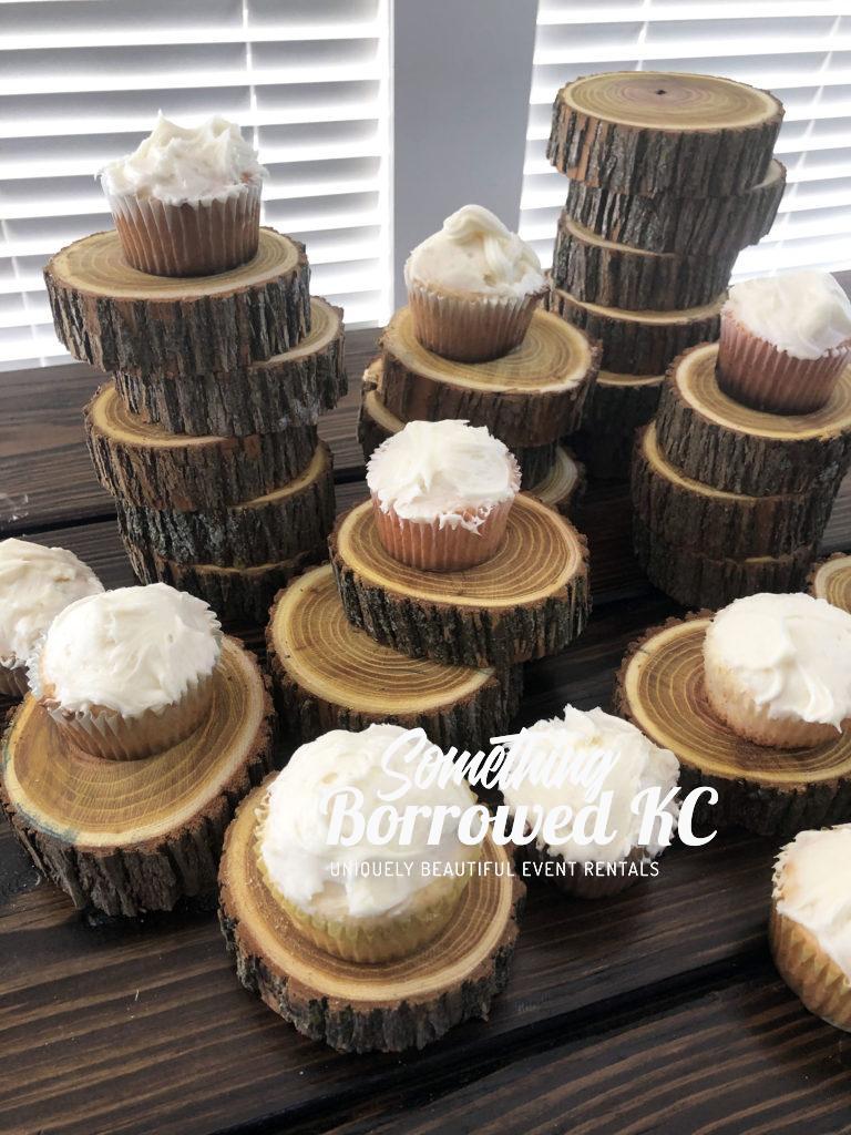 Coaster Size Rustic Log Slices-$1 | Something Borrowed KC