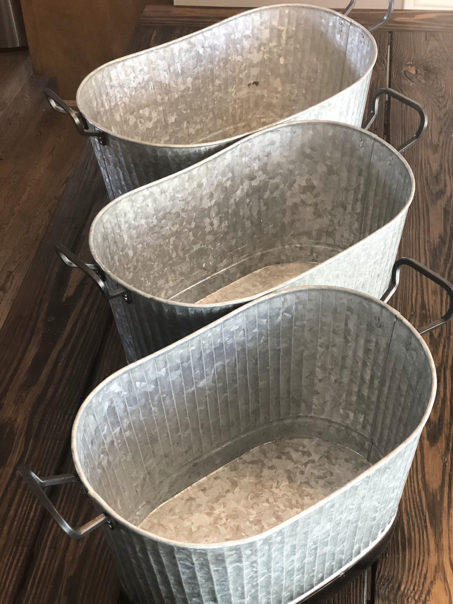 Nesting Metal Tubs Set-$12 | Something Borrowed KC