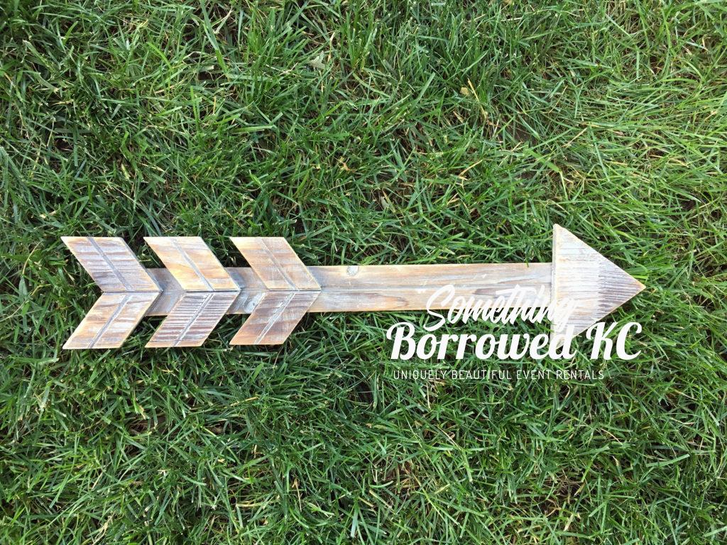 Rustic Wood Arrow – $3 | Something Borrowed KC