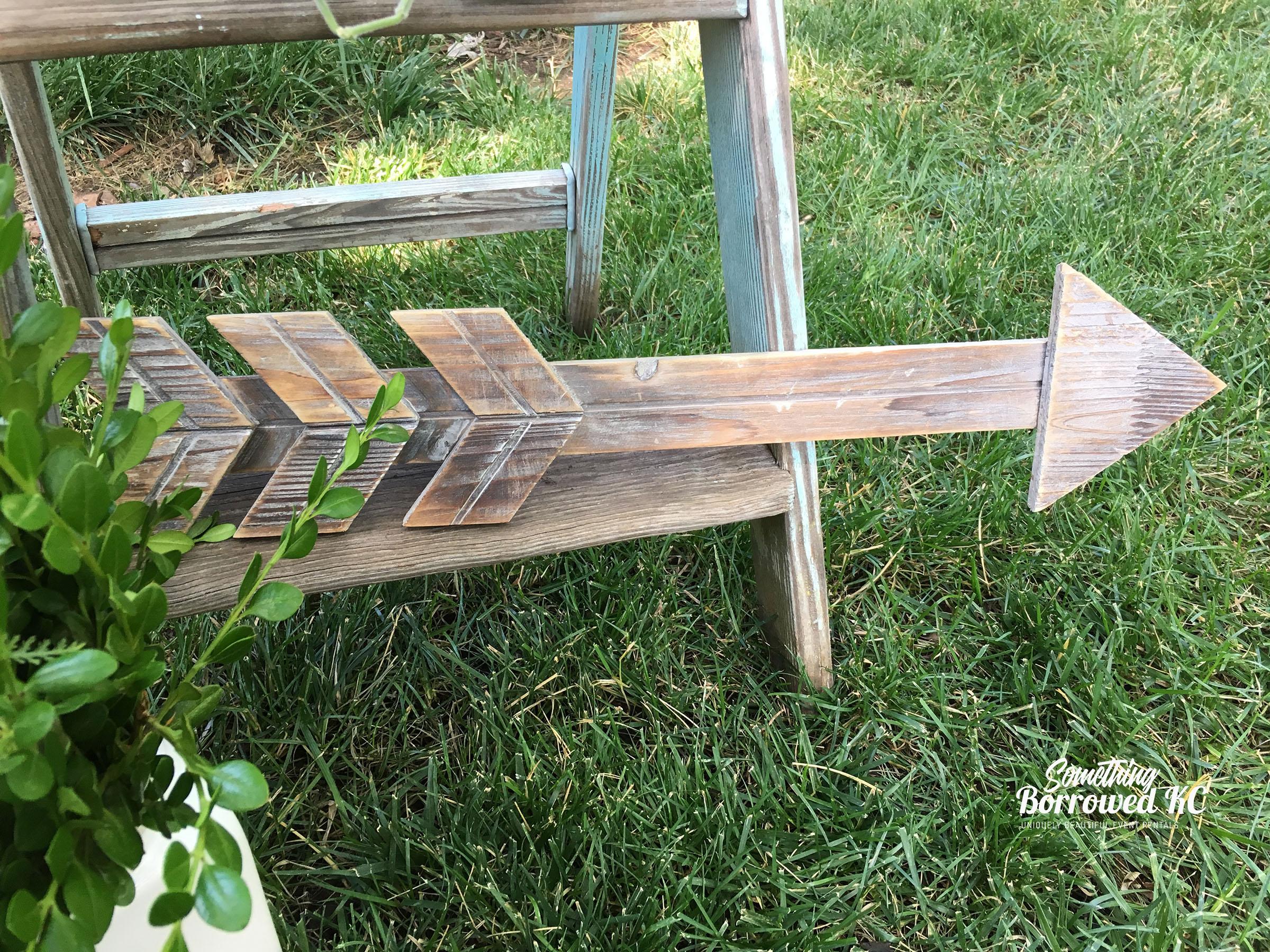Rustic Wood Arrow – $3 | Something Borrowed KC