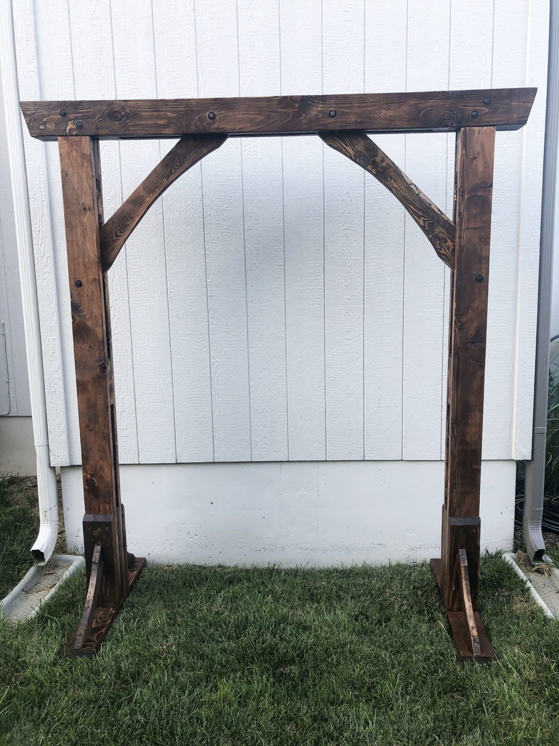 Rustic Wood Arbor – $50 | Something Borrowed KC