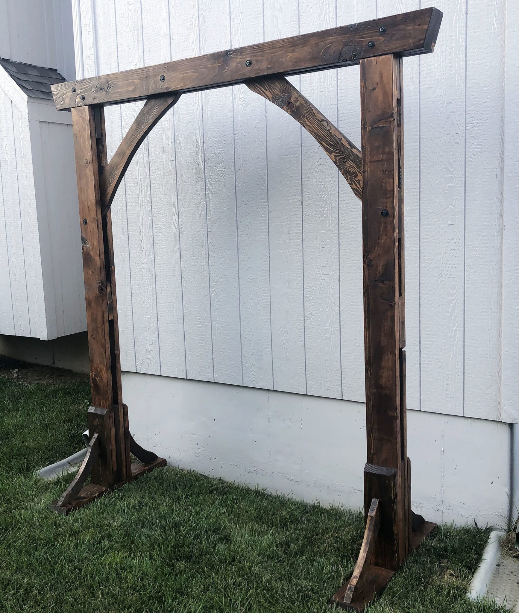 Rustic Wood Arbor – $50 | Something Borrowed KC