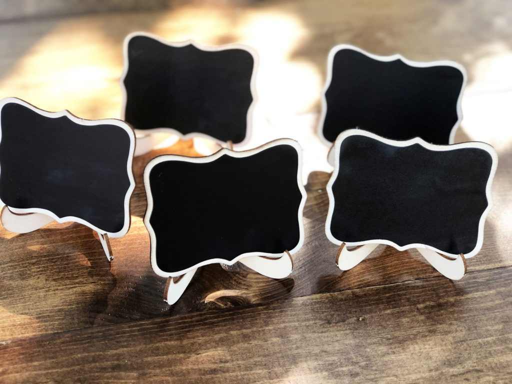 Mini Chalkboard Labels – $1 | Something Borrowed KC