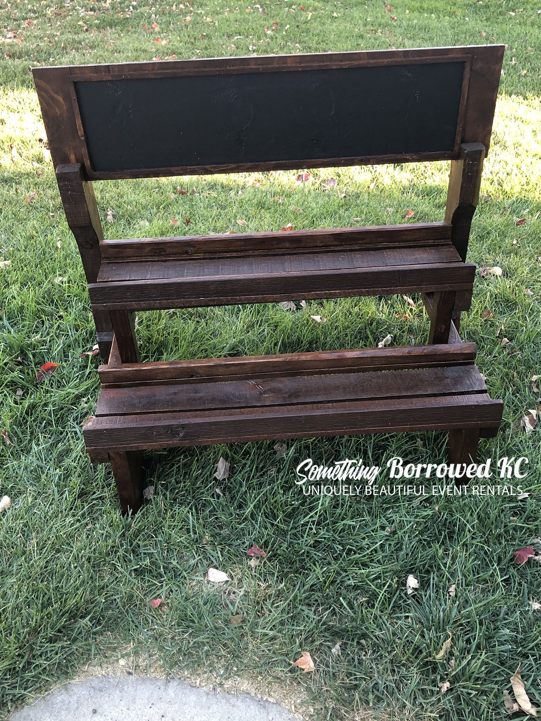 Farmhouse Two Tier Food Stand With Baskets – $20 | Something Borrowed KC