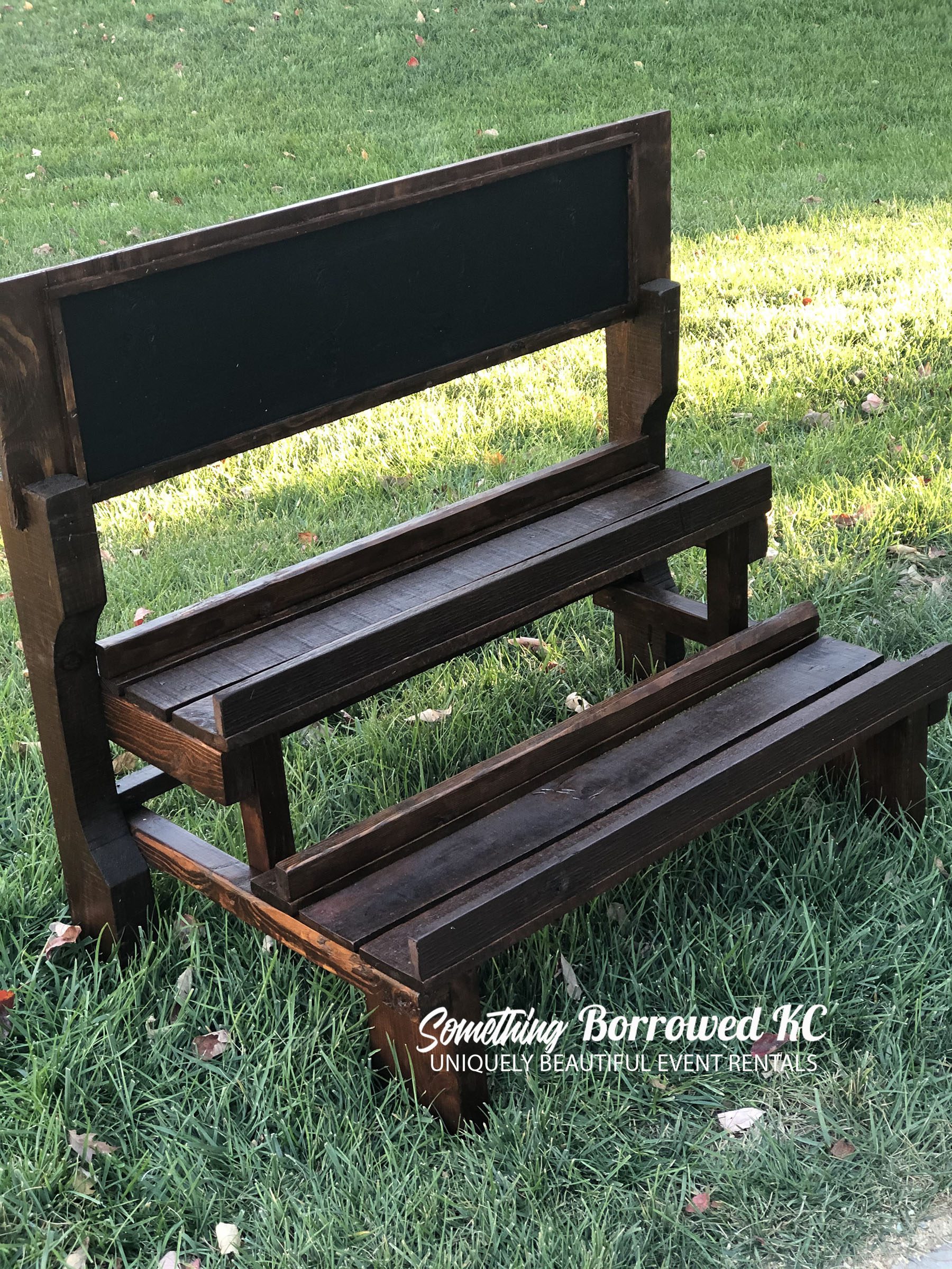 Farmhouse Two Tier Food Stand With Baskets – $20 | Something Borrowed KC