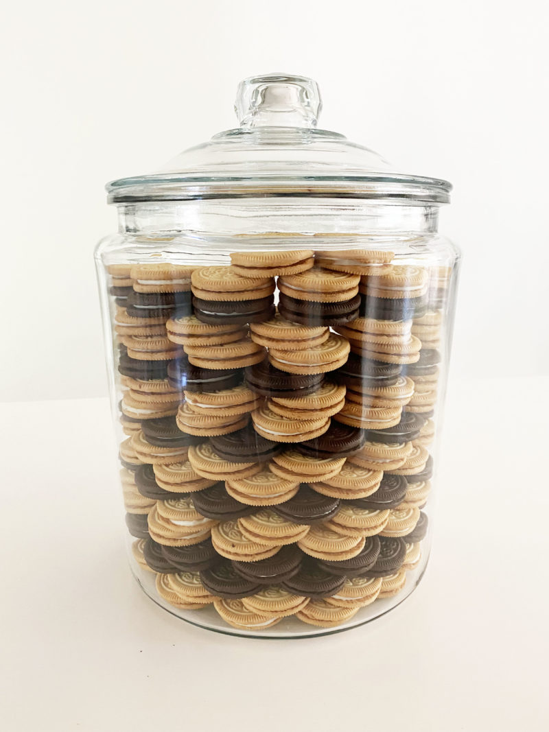 Large Glass Cookie Jars 7 Something Borrowed Kc