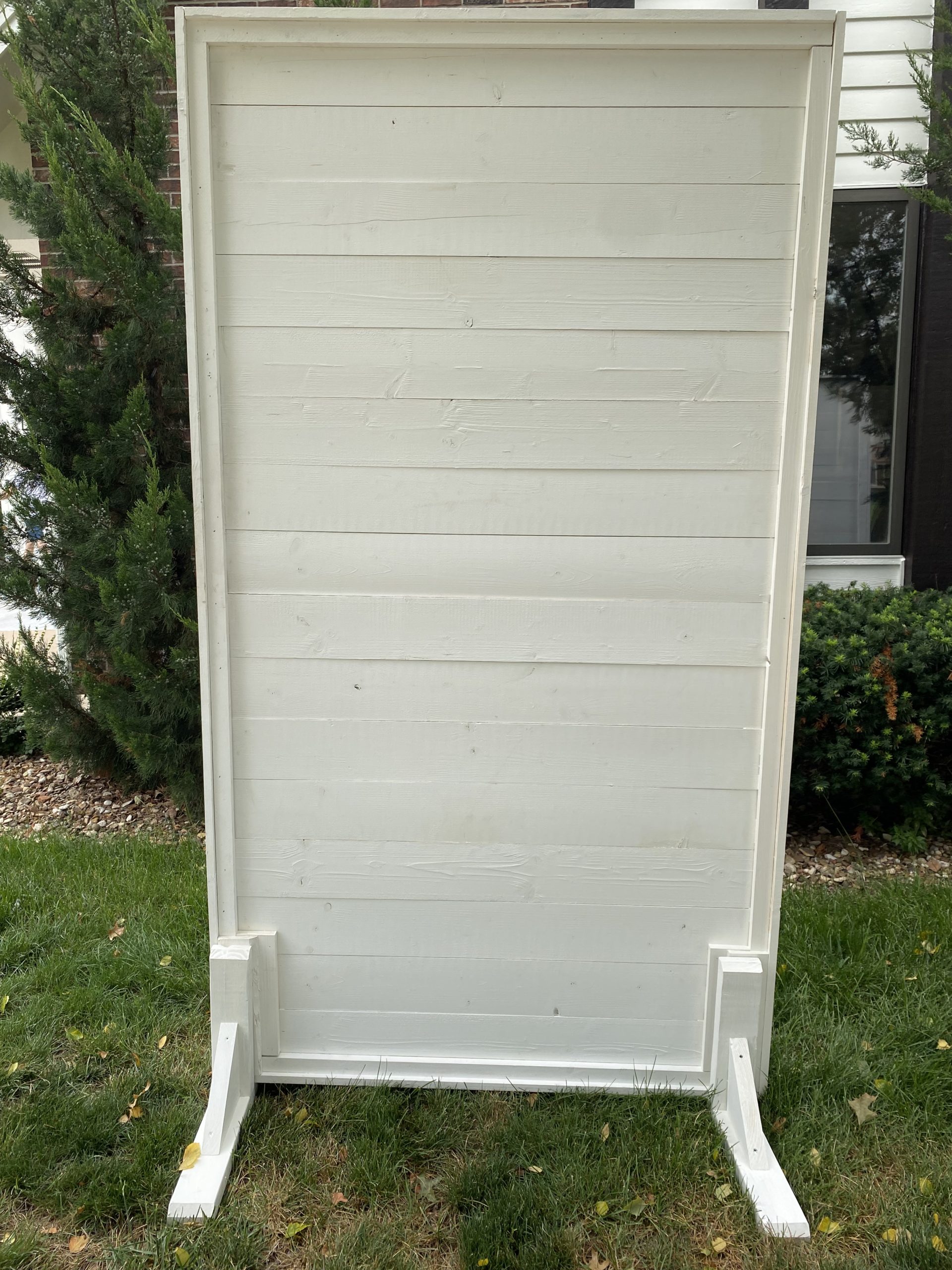White Shiplap Wall-$50 | Something Borrowed KC
