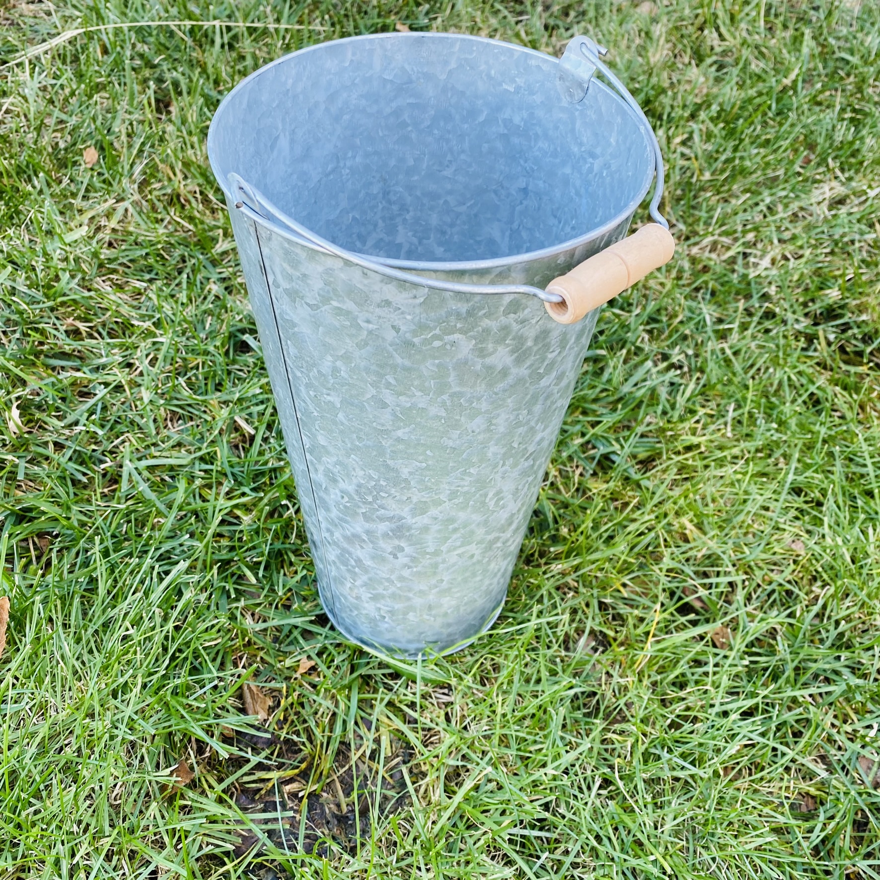 Metal Buckets With Wood Handles-$2 | Something Borrowed KC