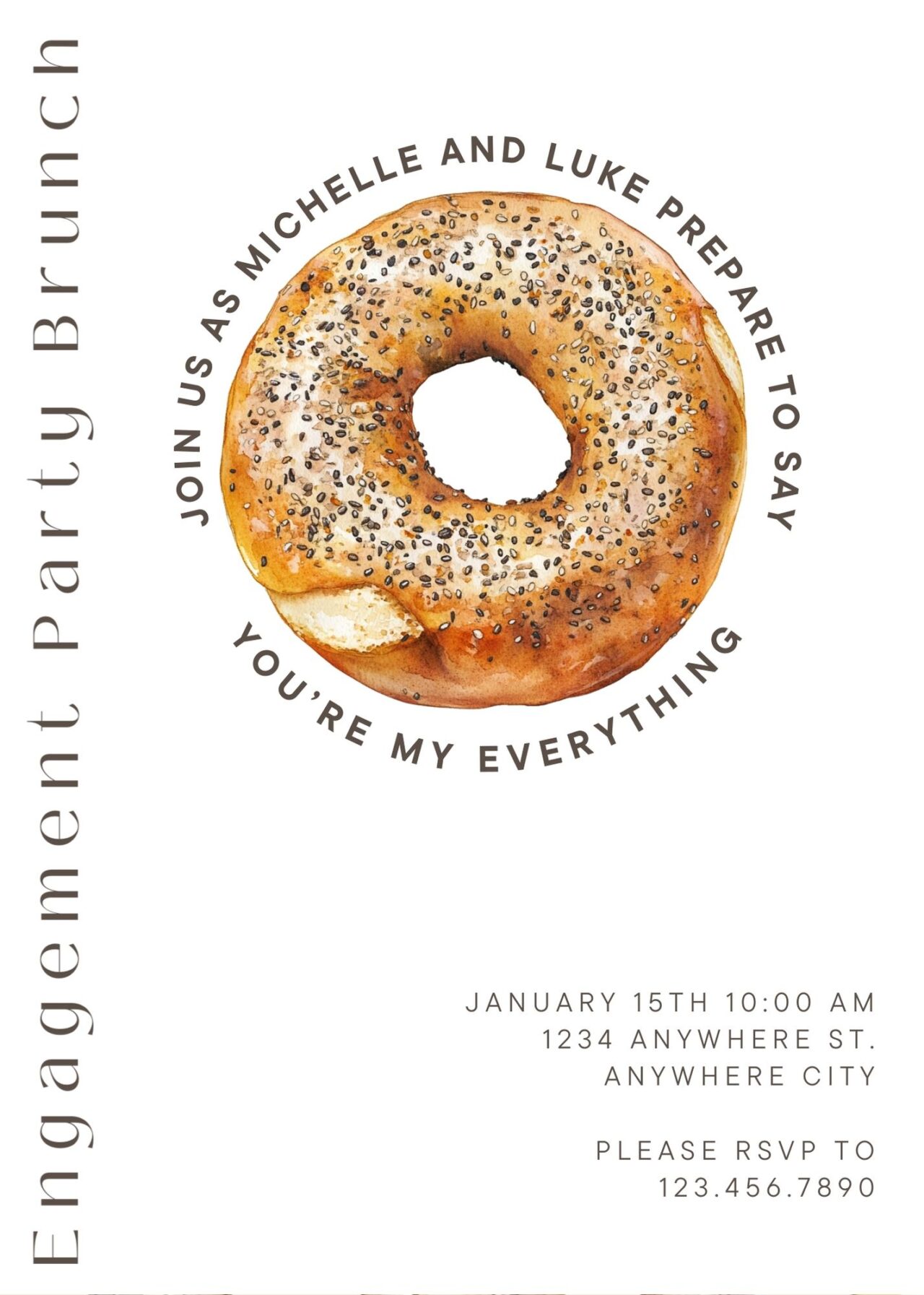 Celebrate National Bagel Day with a Bagel Brunch Party! | Something ...