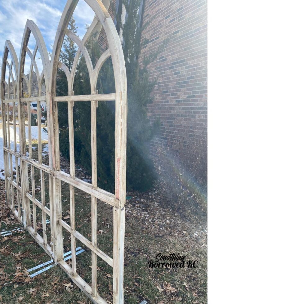 Introducing Our Handmade Cathedral Window Backdrops | Something Borrowed KC